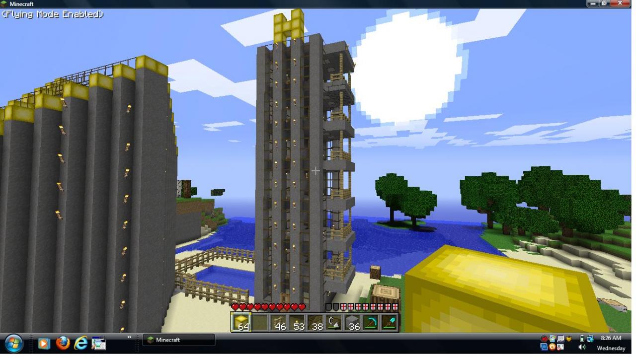 mini plaza hotel by HARSH Minecraft Map